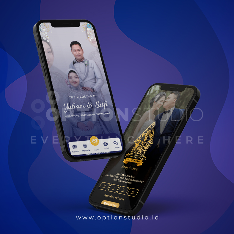 Undangan Website | OPTION Studio Indonesia